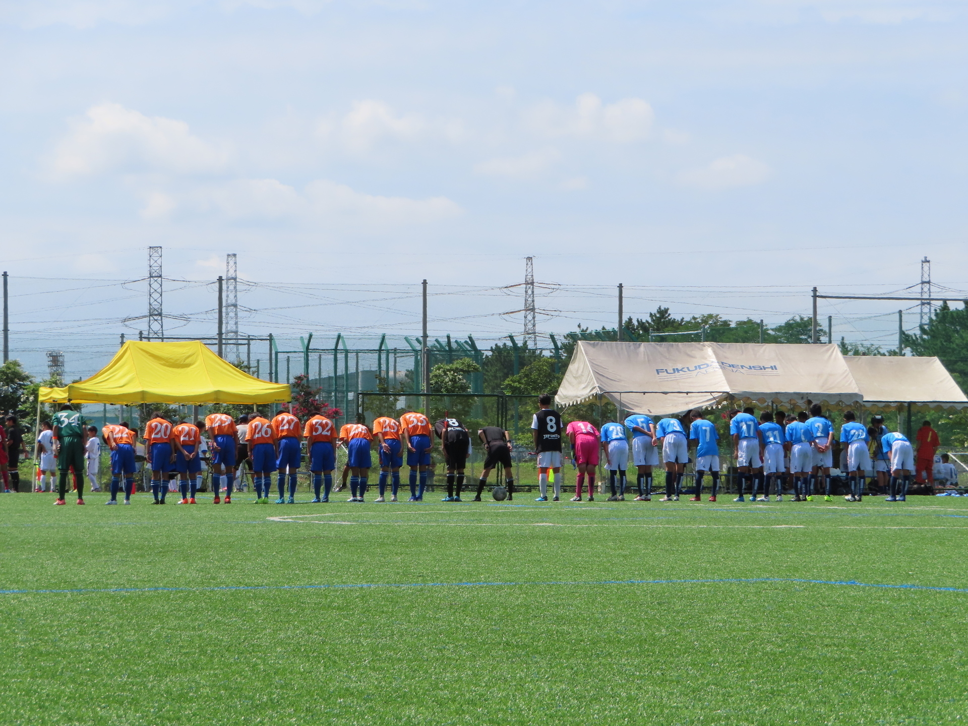 2019/08/21 JEF UNITED FOOTBALL CUP 2019 (U-13) GROUP B 横浜FCvs長崎(フクダ電子フィールド) 7-1: あああ