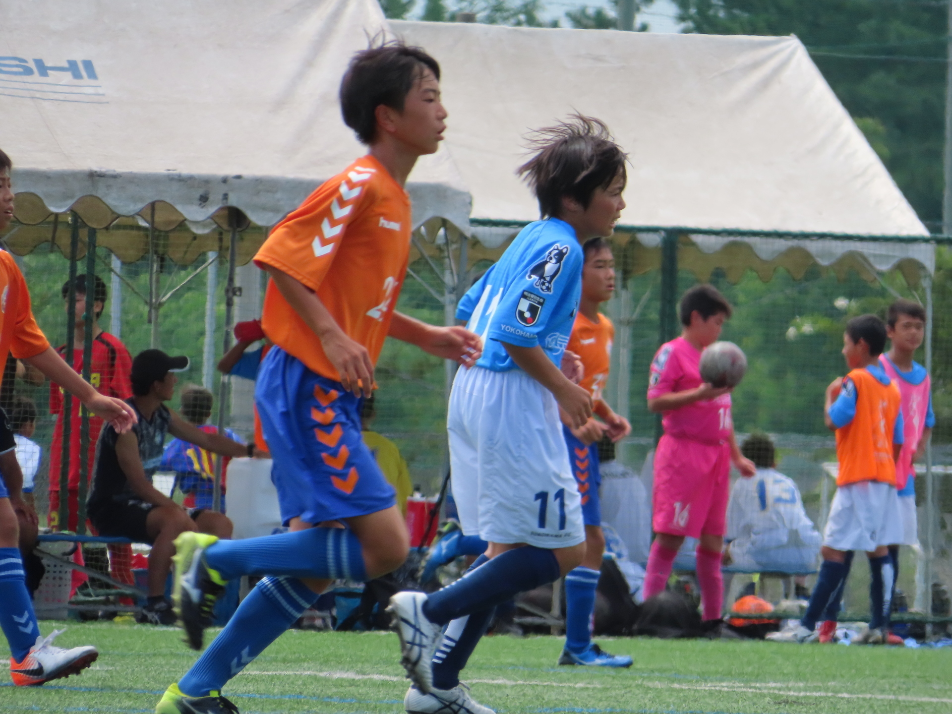 2019/08/21 JEF UNITED FOOTBALL CUP 2019 (U-13) GROUP B 横浜FCvs長崎(フクダ電子フィールド) 7-1: あああ