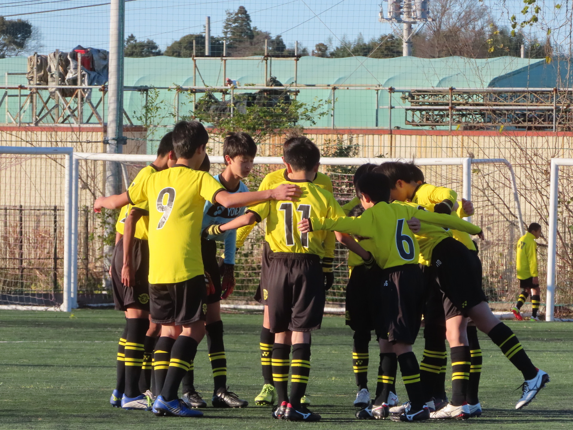 2021/12/18 U-12 TM FC市川GUNNERS戦(北市川フットボールフィールド) 1-11: あああ