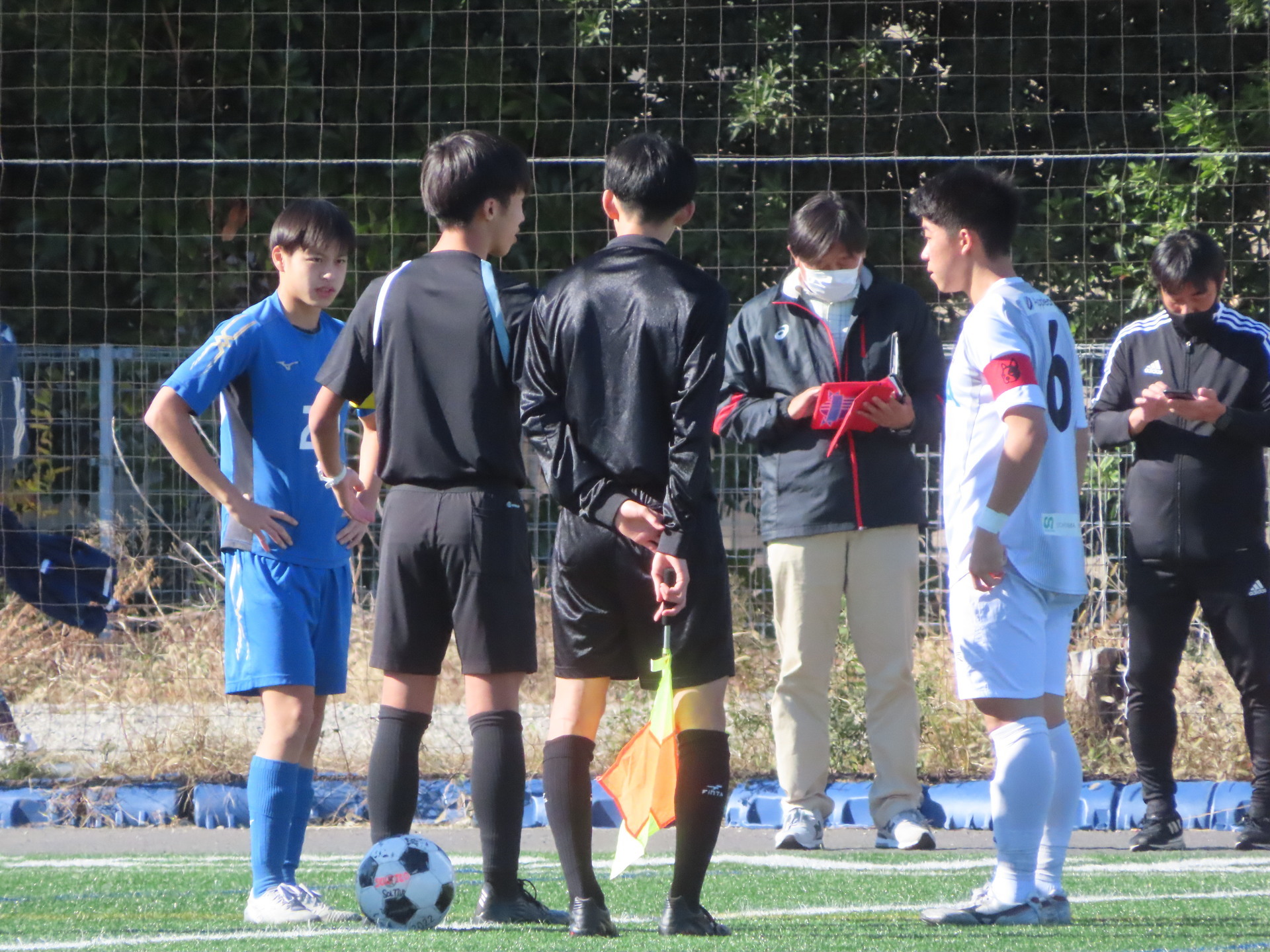 2022/11/27 高円宮杯 JFA U-18サッカーリーグ2022千葉 2部 第17節 SOLTILO CHIBA FCvsブリオベッカ浦安(ZOZOPARK HONDA FOOTBALL ...